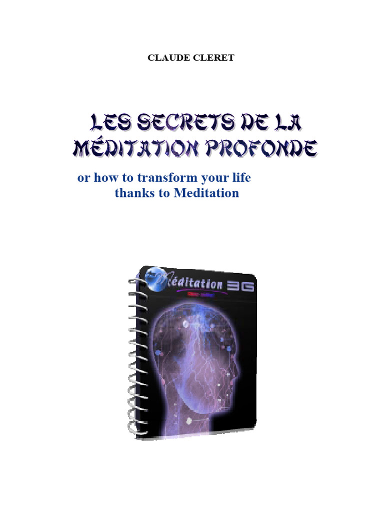 The Secrets of Deep Meditation | PDF | Meditation | Mindfulness