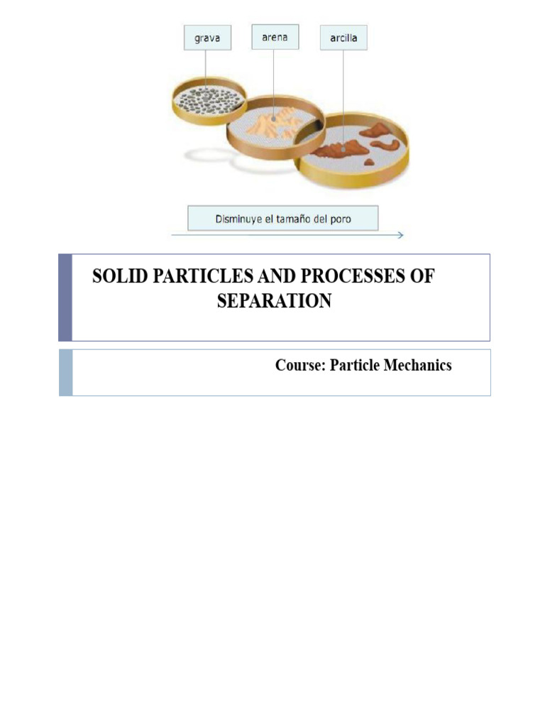 Sifting and Filtration | PDF | Filtration | Physical Sciences