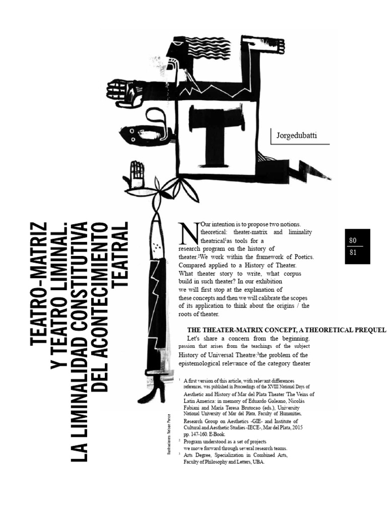 Theater-Matrix and Liminality Concepts | PDF | Theatre | Concept