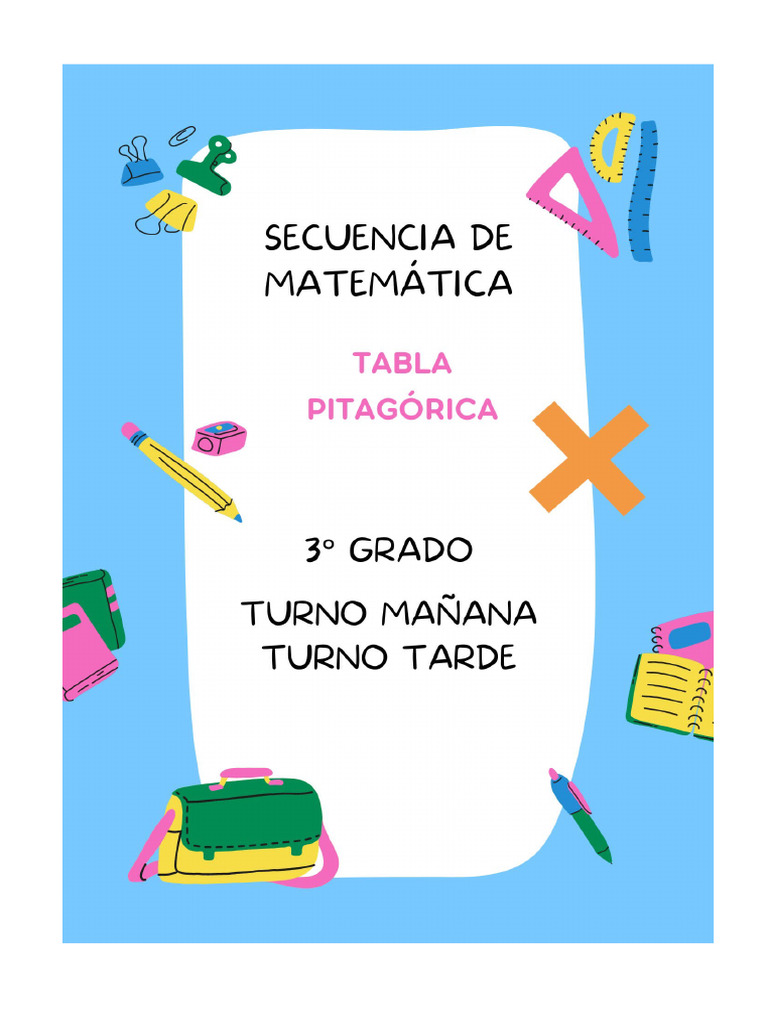 Understanding the Pythagorean Table | PDF | Multiplication | Numbers