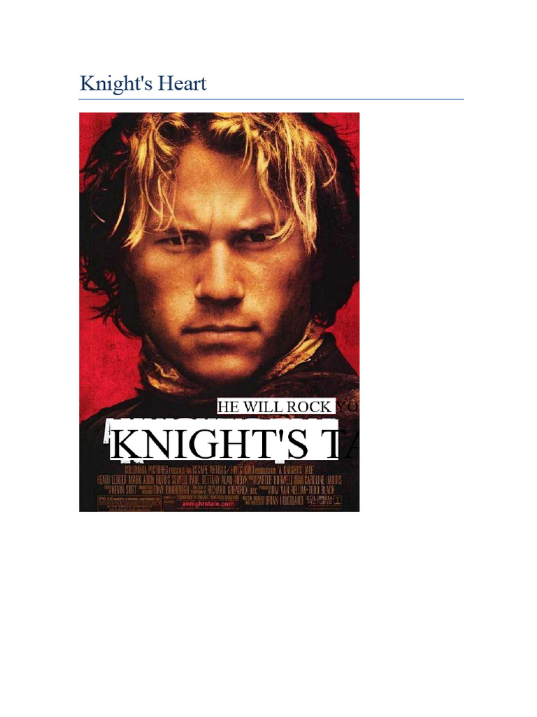 A Knight's Tale: Feudalism and Themes | PDF | Feudalism | Knight