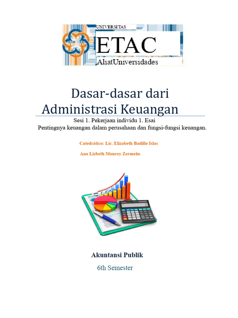 Dasar Administrasi Keuangan Perusahaan | PDF