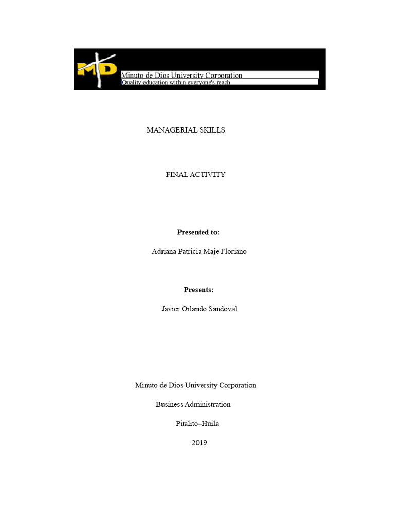 Essential Managerial Skills Overview | PDF | Leadership | Empowerment