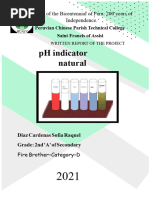 Homemade Natural pH Indicators Guide | PDF | Ph | Acid