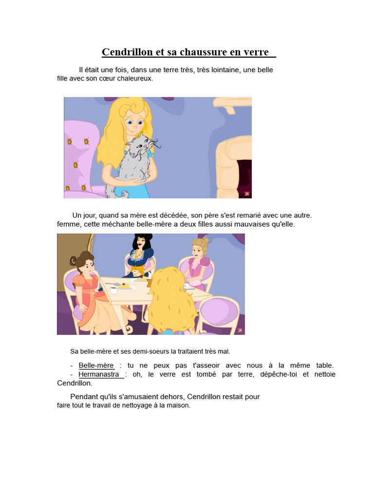 Cendrillon : La magie du bal royal | PDF | Cendrillon
