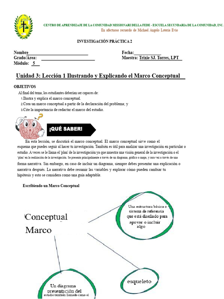 PR2 Módulo5 | PDF | Hipótesis | Marco conceptual