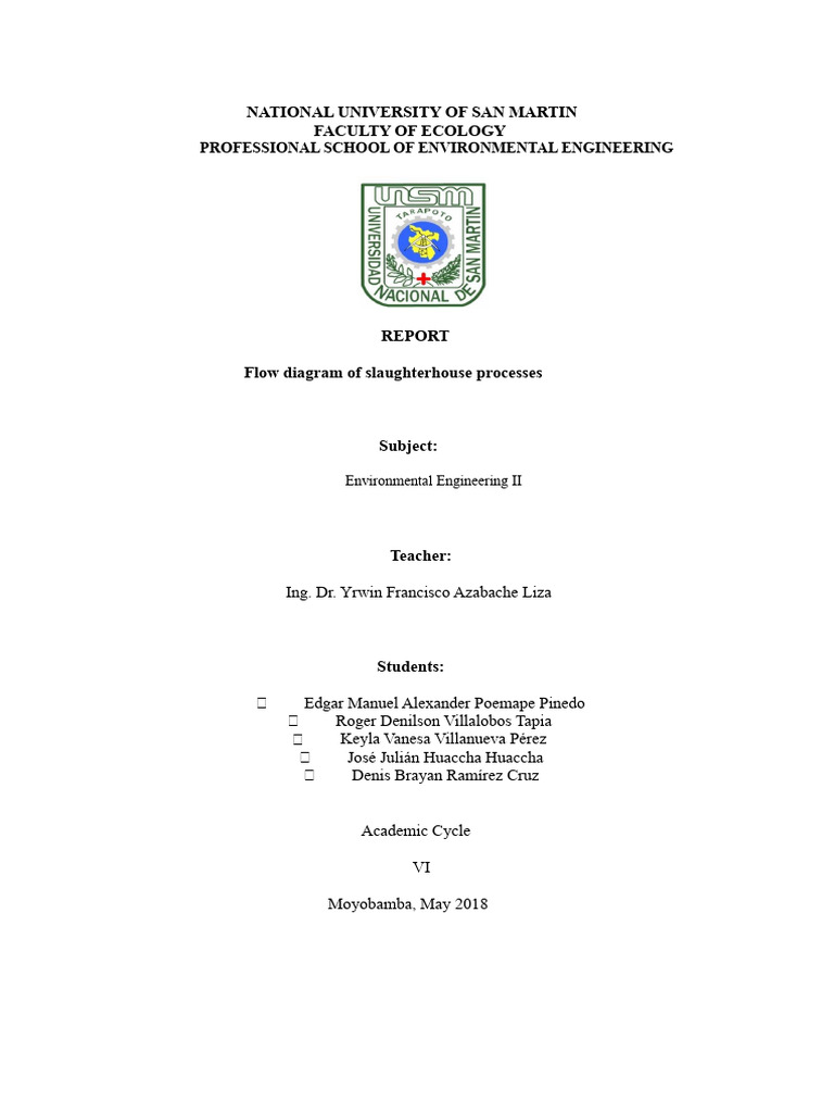 Slaughterhouse Process Flow Diagram | PDF | Animal Slaughter | Meat