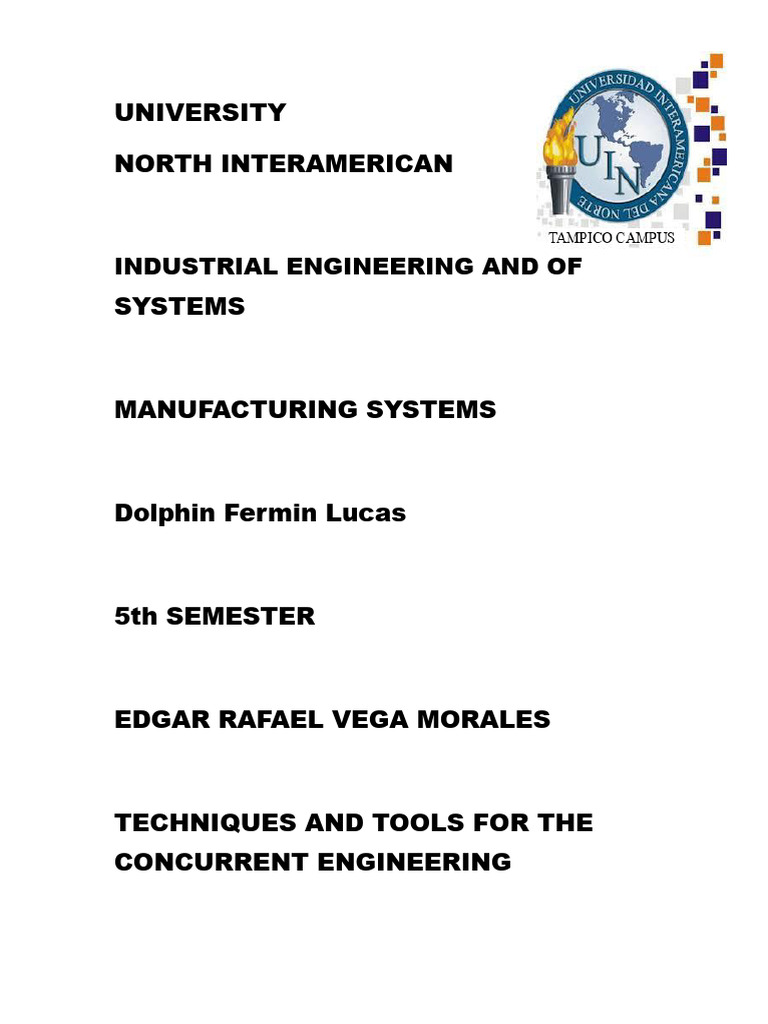 Tools and Techniques of Concurrent Engineering | PDF | Brainstorming ...