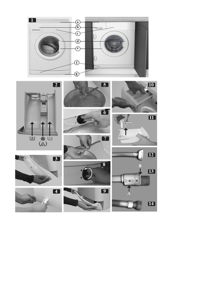 Washing Machine Instructions | PDF | Washing Machine | Clothing