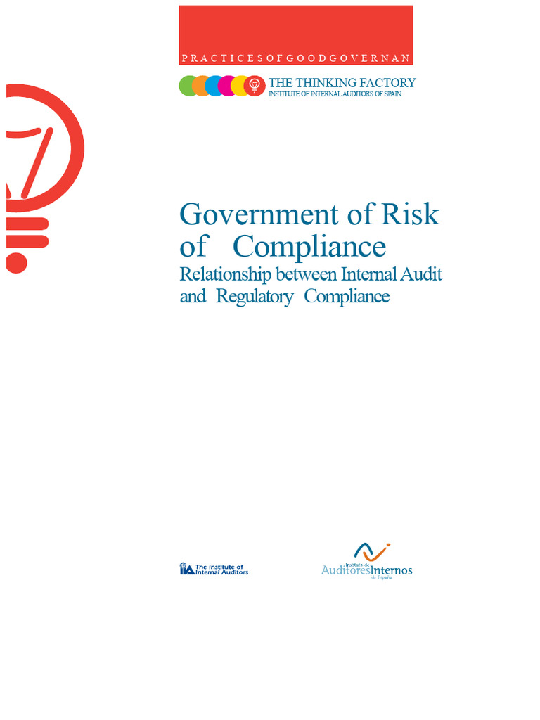 Government of Compliance Risk Relationship Between Internal Audit and ...