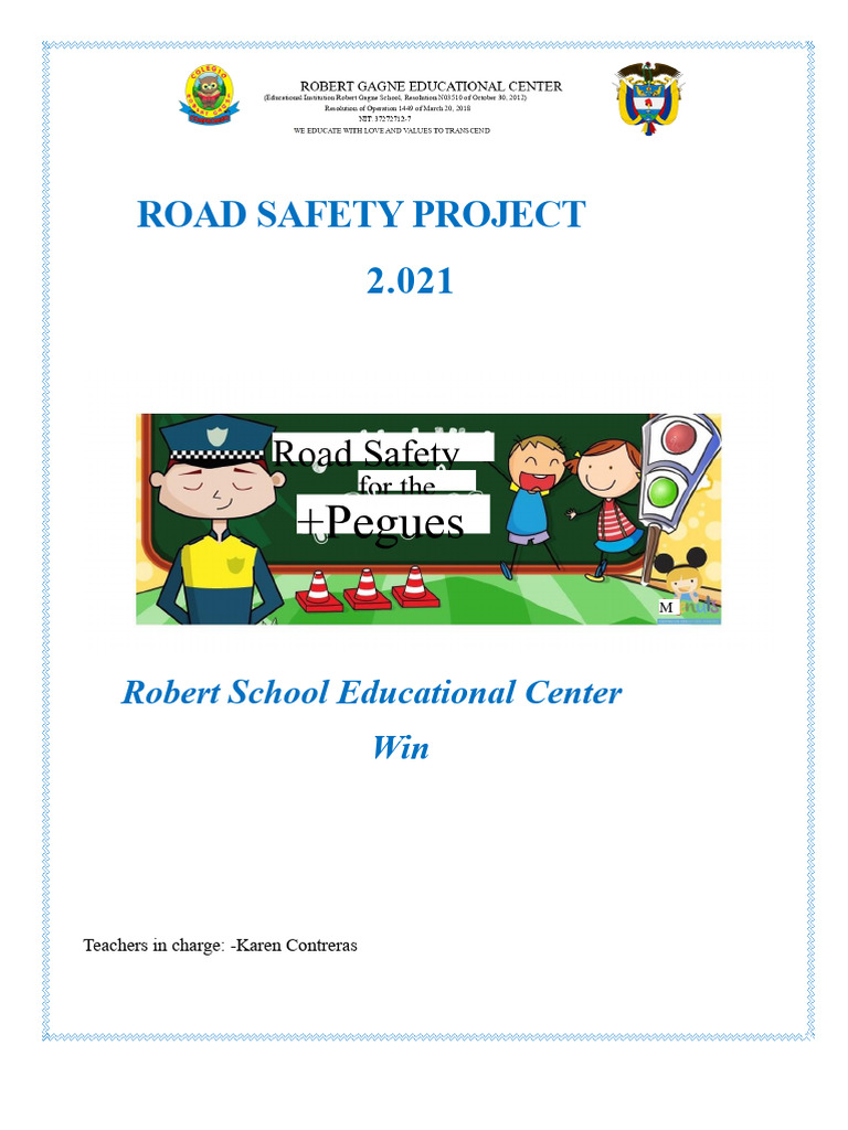 Road Education Project | PDF | Traffic | Road Traffic Safety
