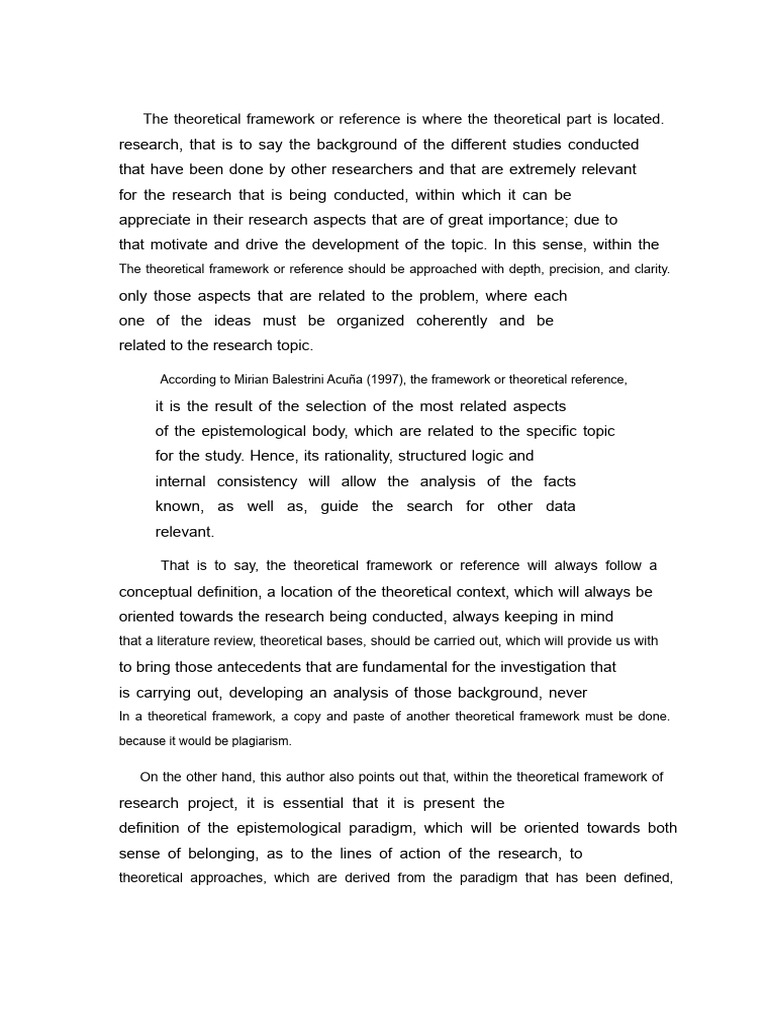 Understanding Theoretical Frameworks in Research | PDF | Hypothesis ...