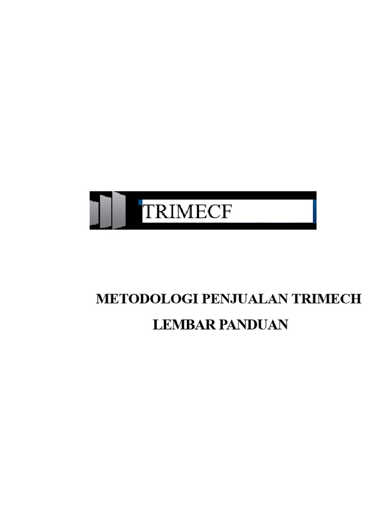 Metodologi Penjualan TriMech Terperinci | PDF
