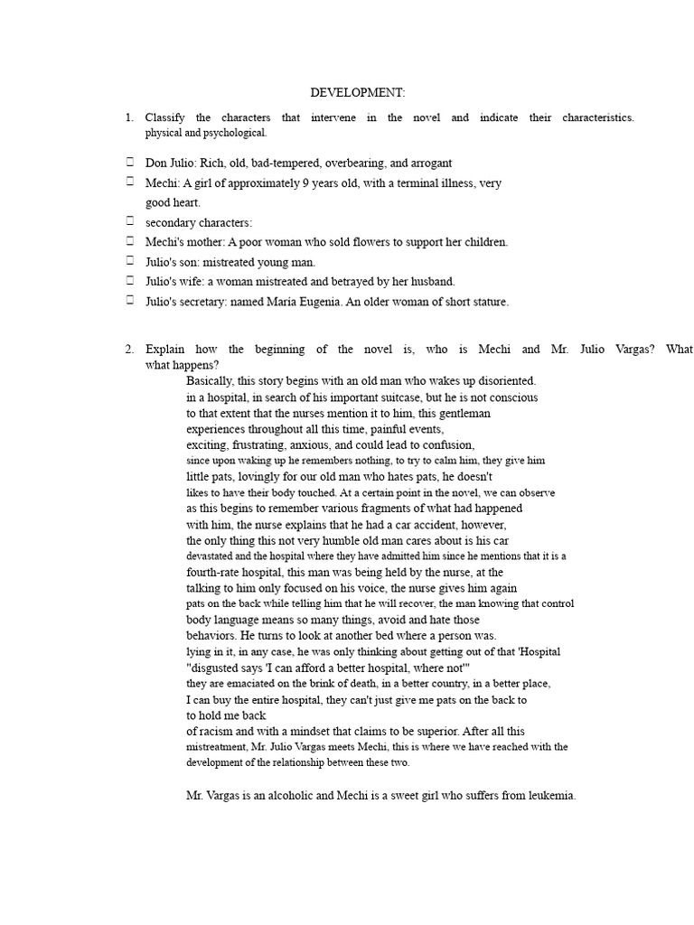 Answers To The Questions From The Book. Angel Eyes. | PDF
