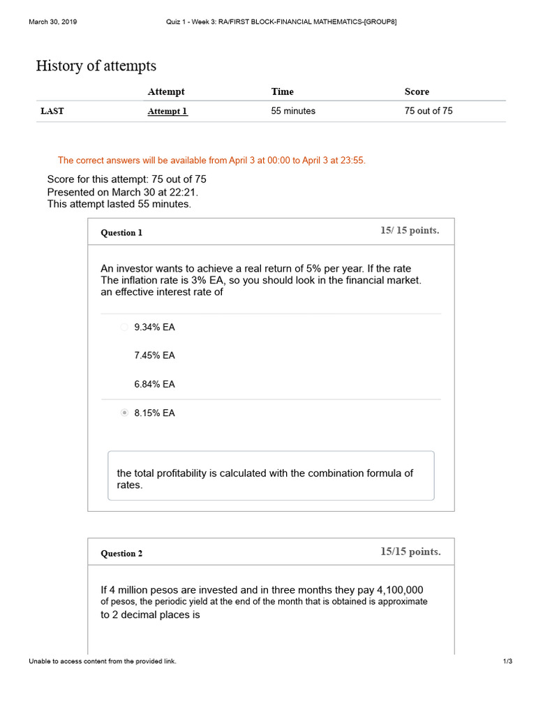 Quiz 1 - Week 3 - Ra - First Block-Financial Mathematics - (Group 8 ...