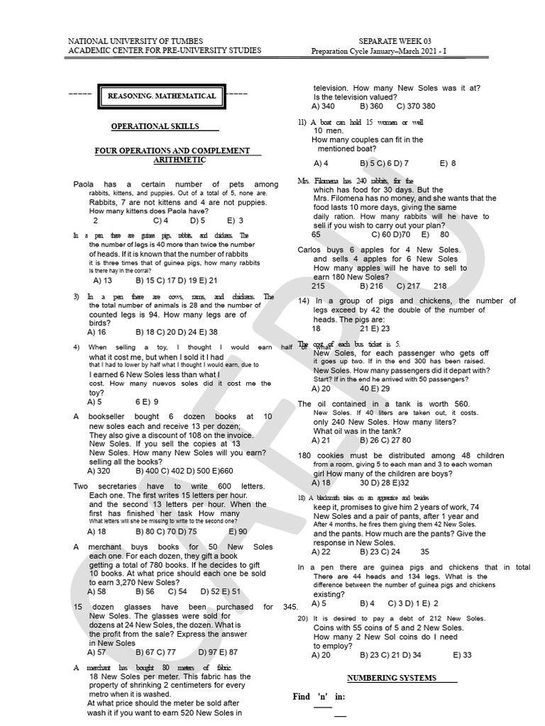 Pre-Operative Methods | PDF | Mathematics