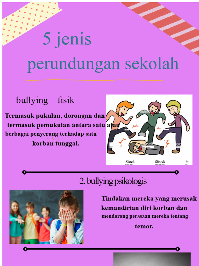 5 Jenis Perundungan Sekolah | PDF