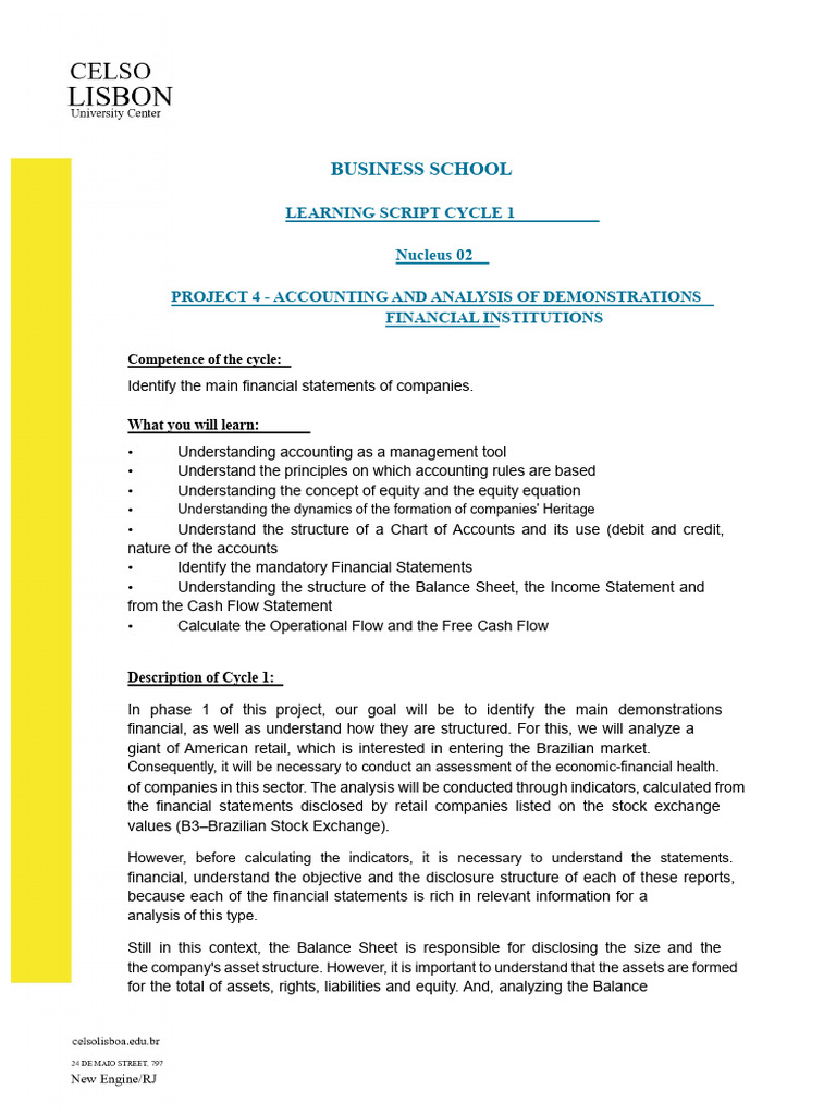 RA Cycle 1 Accounting | PDF | Equity (Finance) | Expense