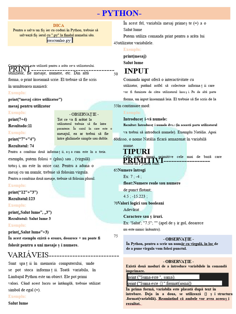Apostila Python | PDF