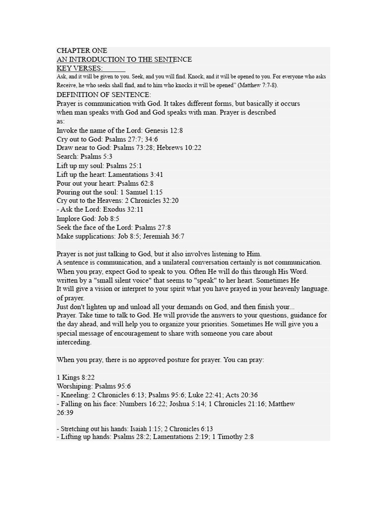 Intercession Prayer | PDF | Lord's Prayer | Intercession