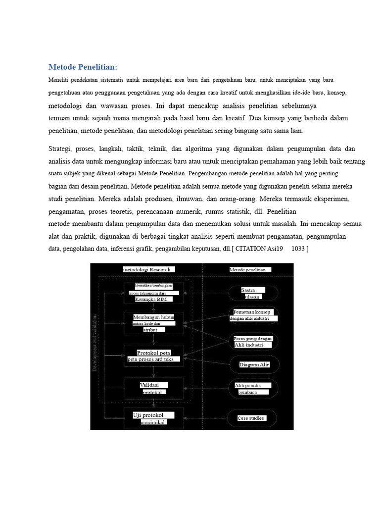 Metode Penelitian Dan Metodologi Penelitian | PDF