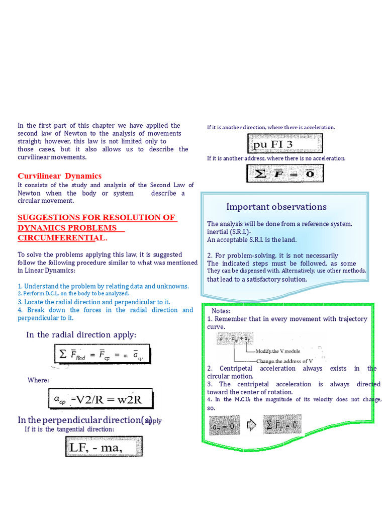 Circular Dynamics | PDF | Acceleration | Physical Quantities