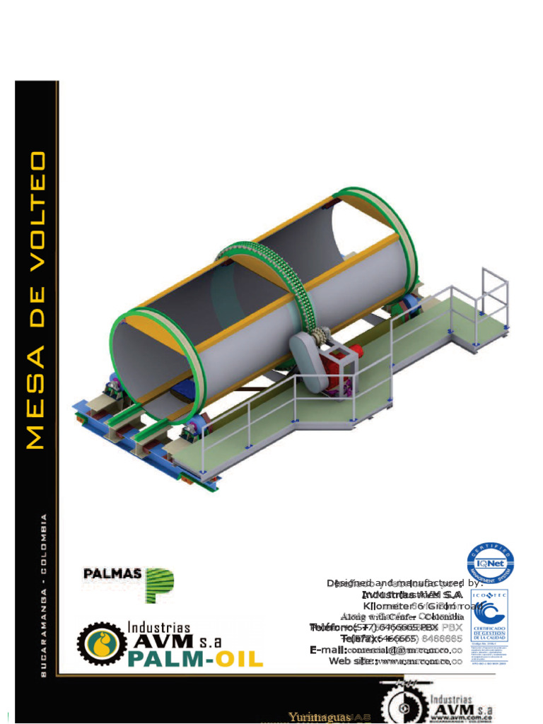 Flipping Table-Yurimaguas PDF | PDF | Bearing (Mechanical) | Lubricant