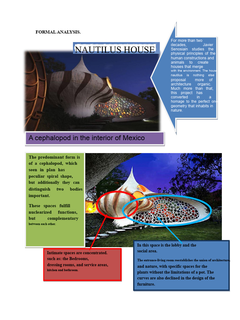 Nautilus House: Organic Architecture | PDF | Space | Nature