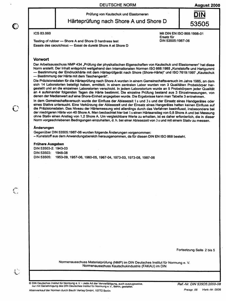 Din 53505 | PDF