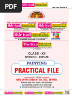 Class 12th Fine Arts Practical File | PDF