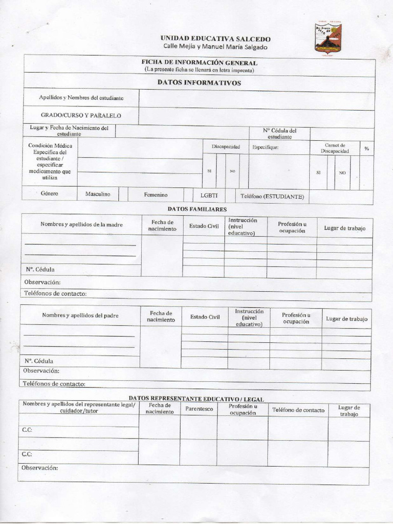 Datos Informativo | PDF