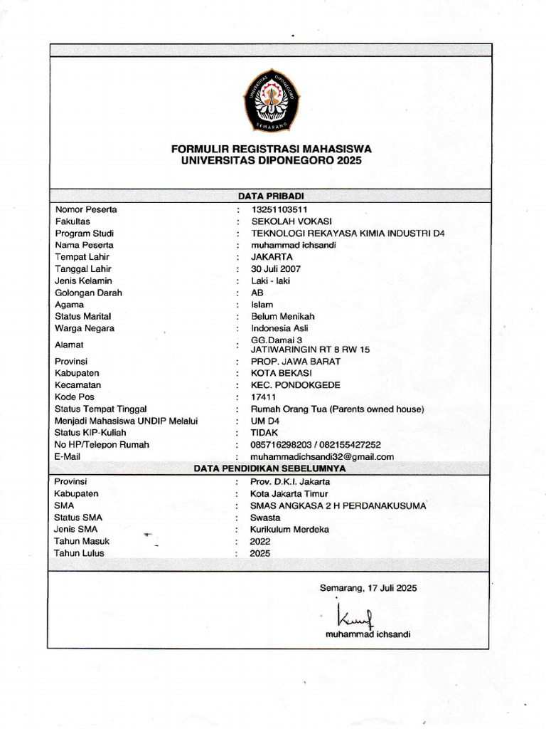 Muhammad Ichsandi | PDF