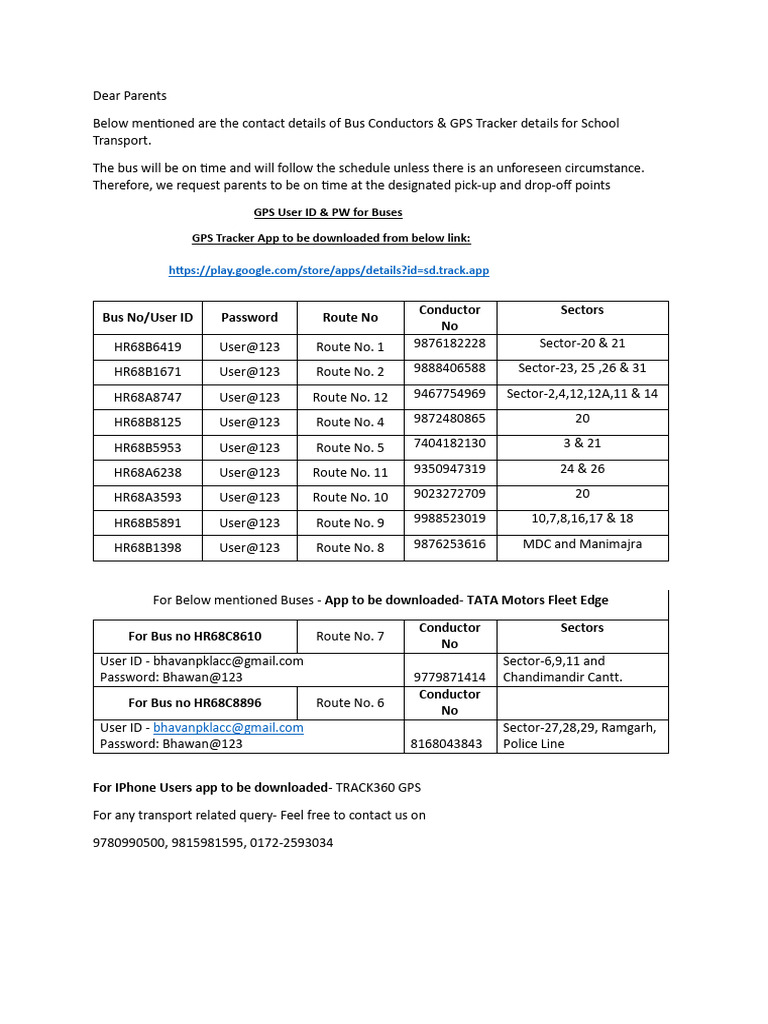 Circular 20250404123436 Gps Tracker Details | PDF | Bus | Bus Transport