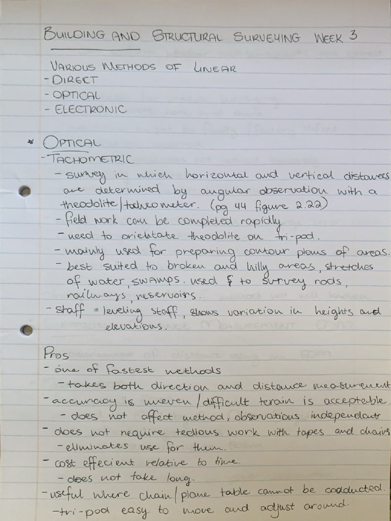 BSS Class Notes Week 3 | PDF