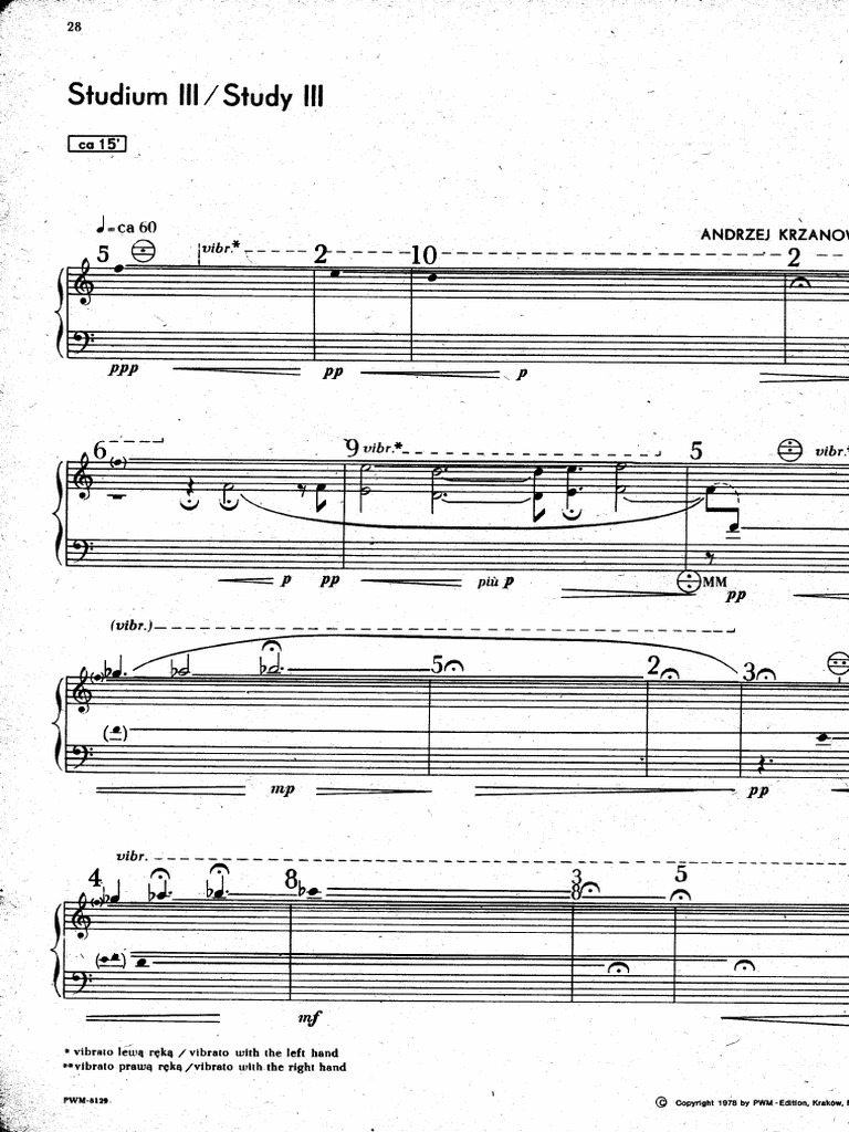 Andrzej Krzanowski - Studium III | PDF
