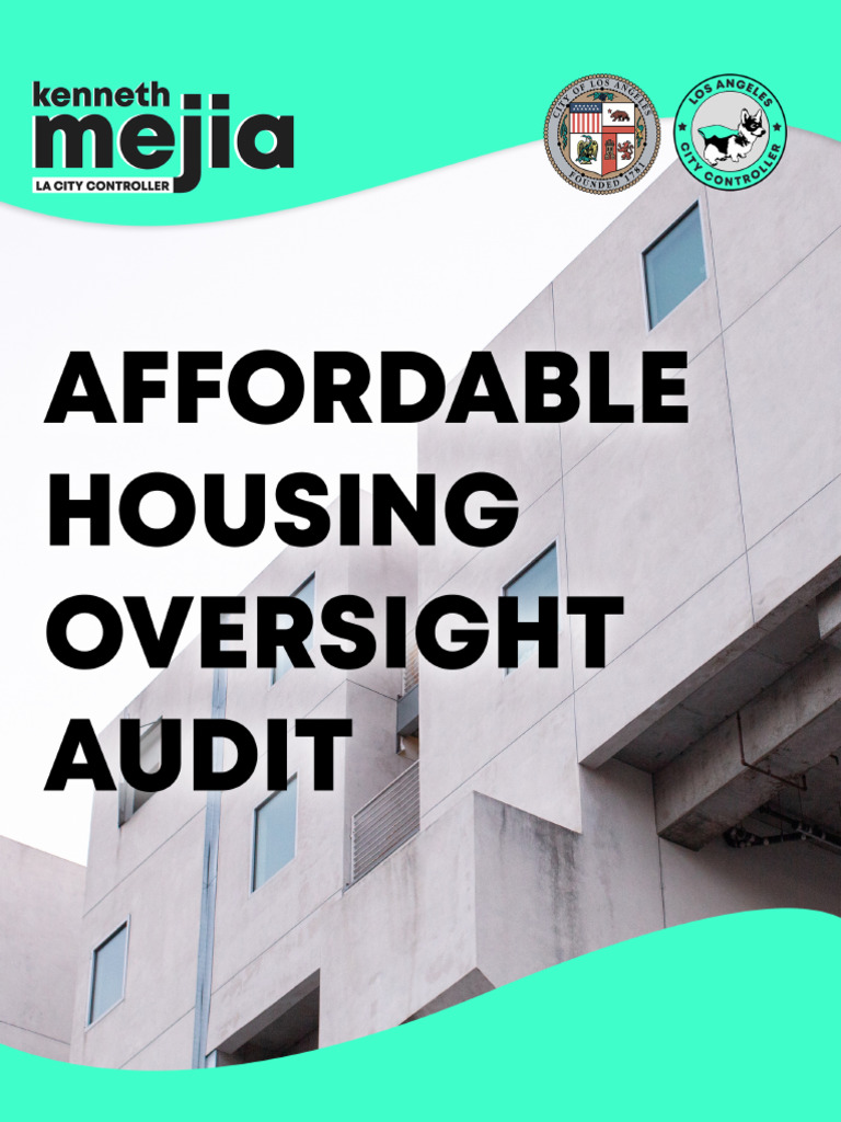 LAHD Affordable Housing Oversight - Final Report | PDF | Affordable ...