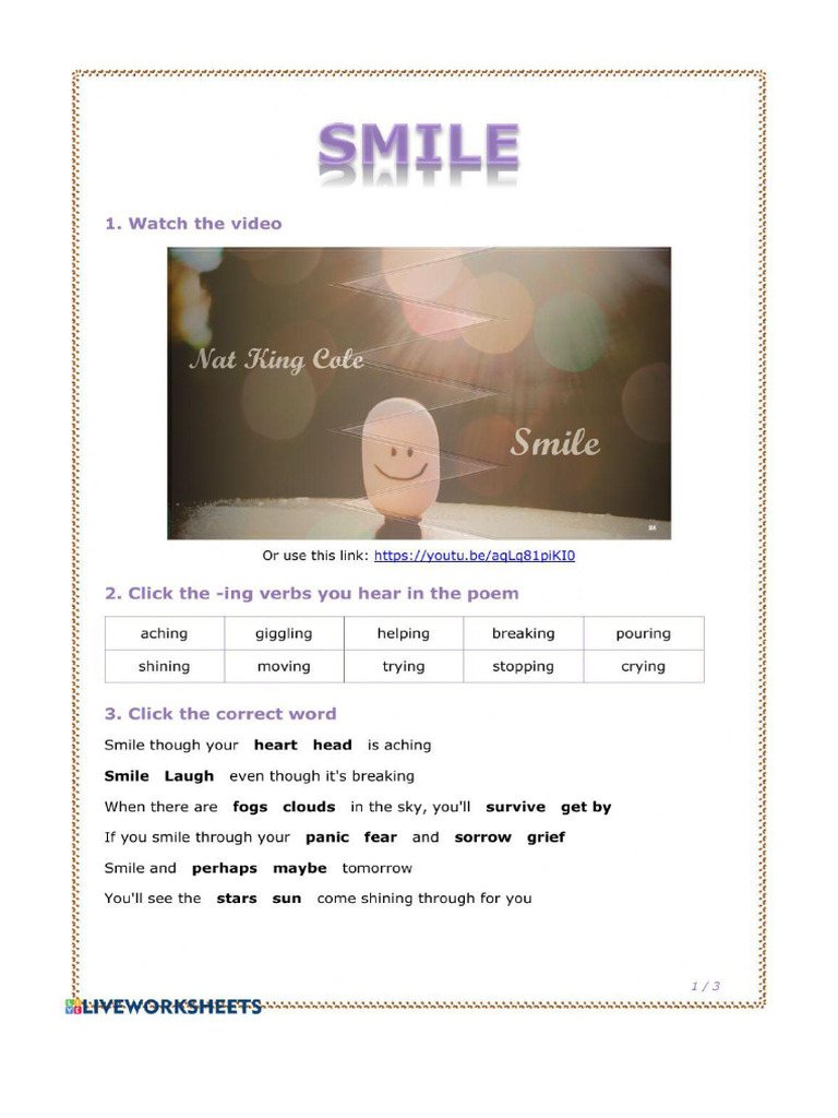 Smile | PDF