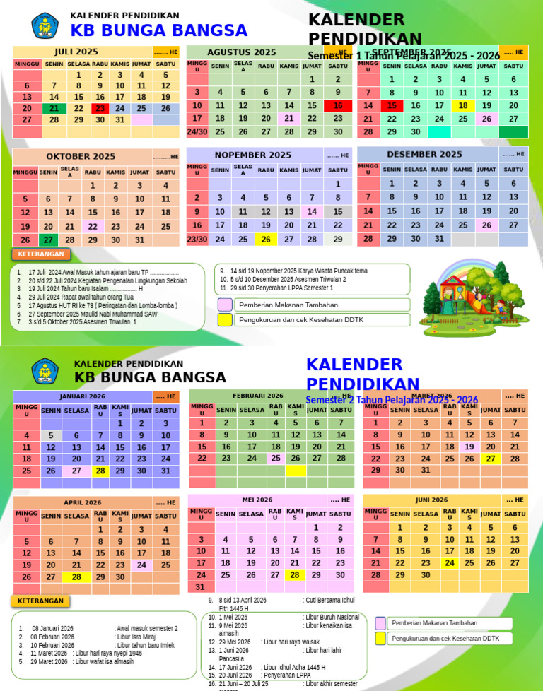 Kaldik 2025-2026 | PDF