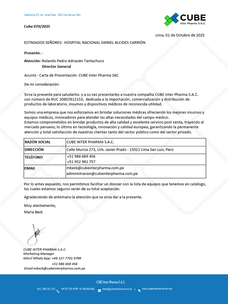 079-Cp - Dg-Hospital Nacional Daniel Alcides Carrión | PDF
