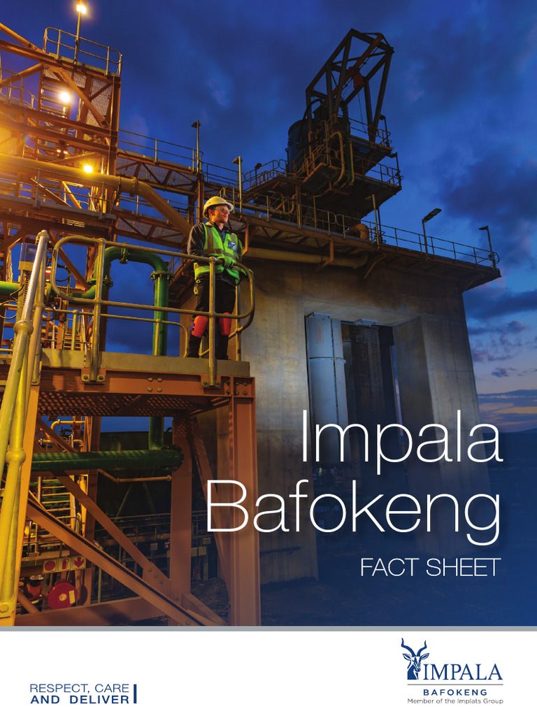 Impala Bafokeng Operations Overview | PDF | Mining | Materials
