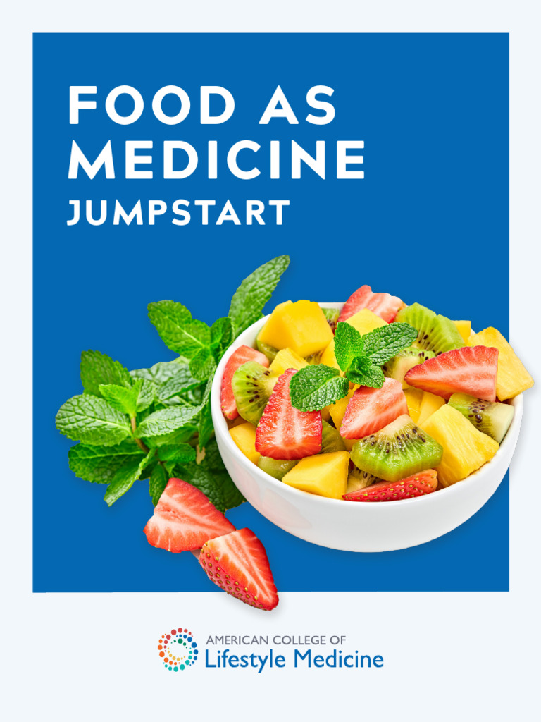 Food As Medicine-Jumpstart | PDF | Tofu | Foods