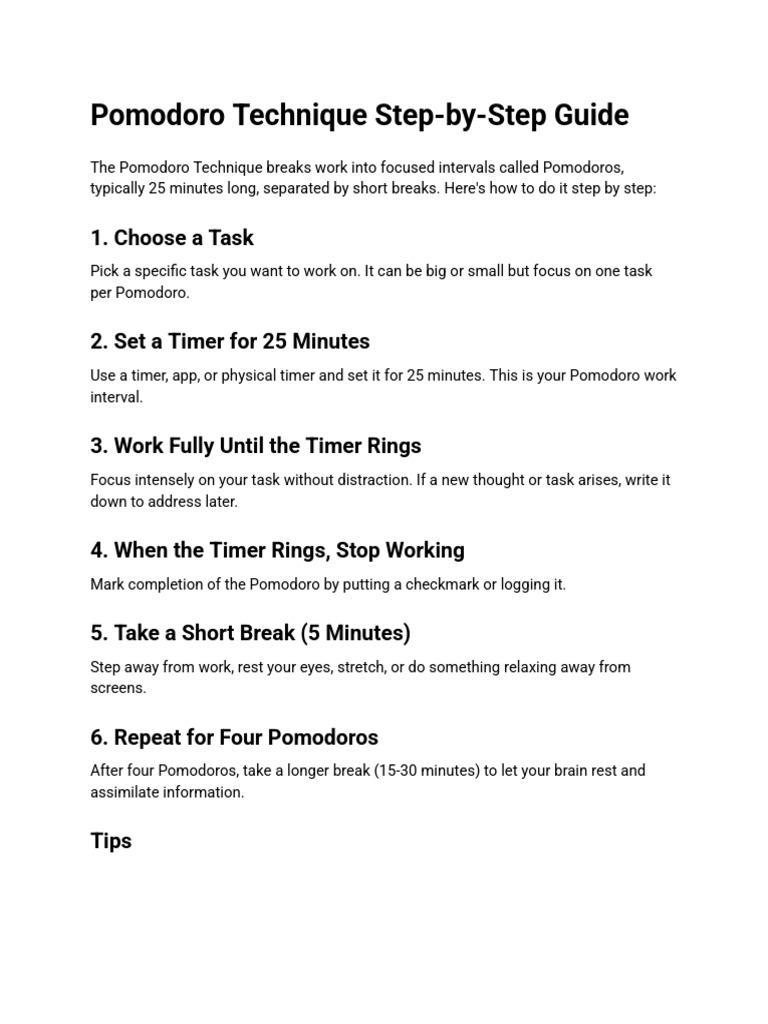 Effective Study Sessions Are Most Productive When They Are Well-Planned ...