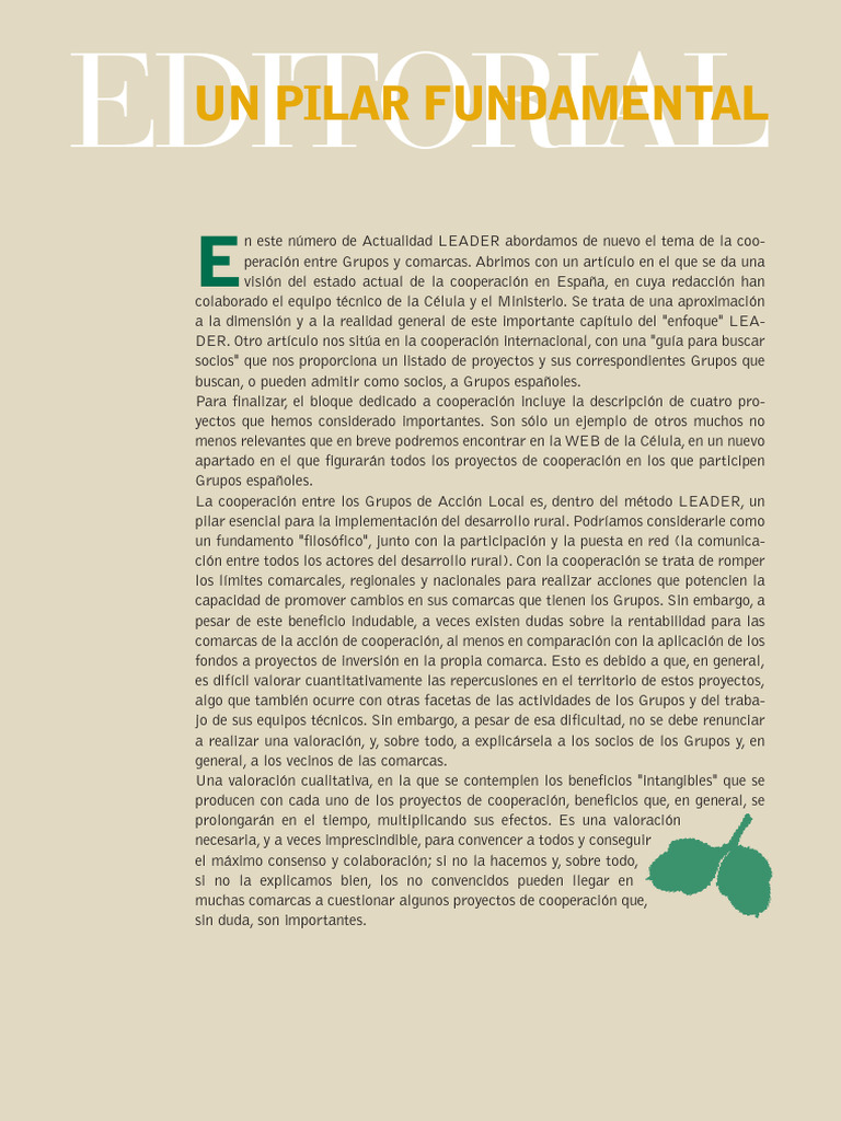 Un Pilar Fundamental | PDF