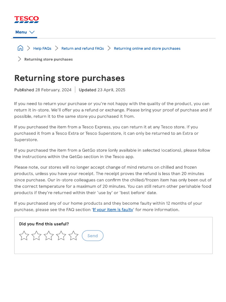 Tesco Fraud | PDF