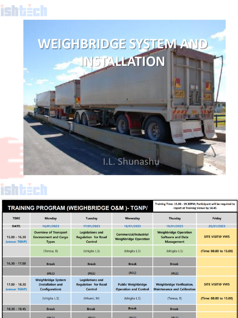 Day-1 Weighbridge System & Installation | PDF | Electrical Engineering