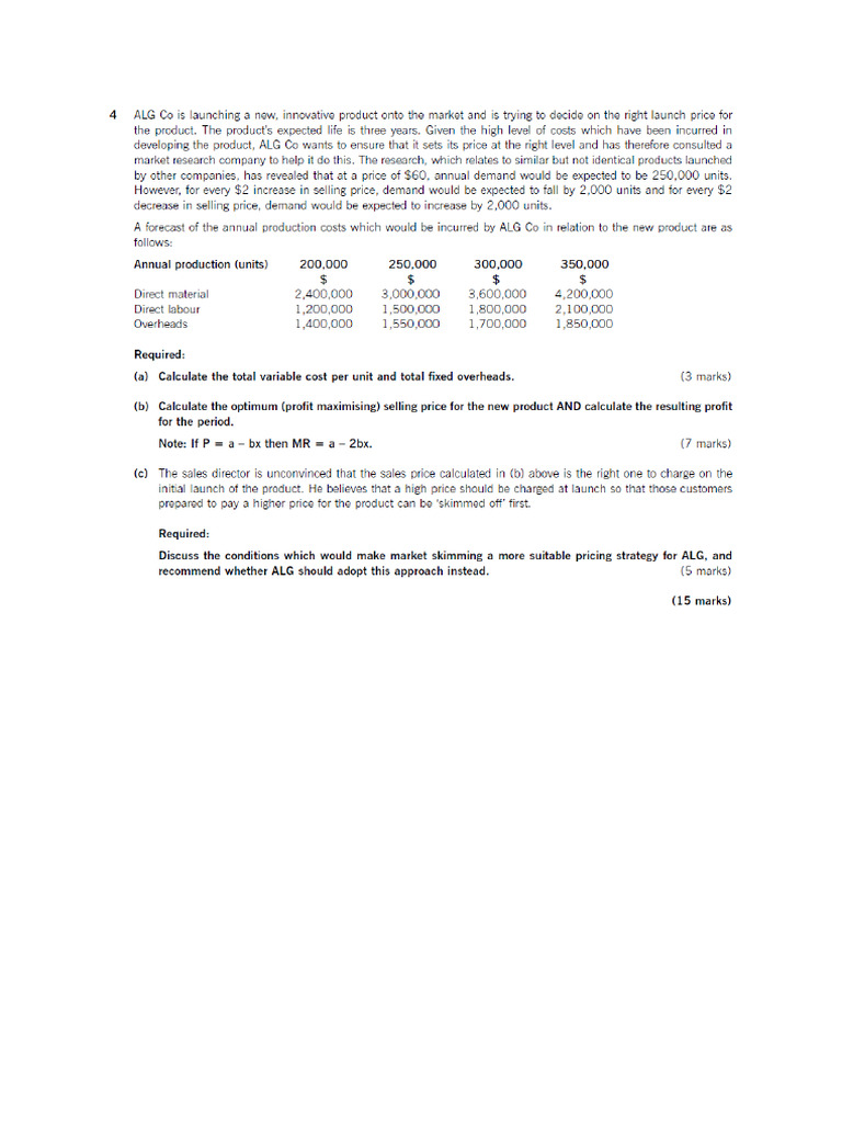 ALG COM-Q and A | PDF