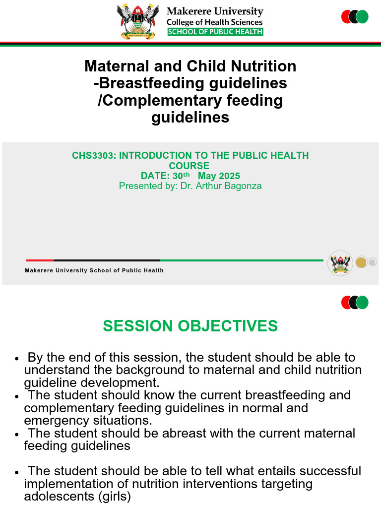 Breast Feeding Guidelines - PPTX 20250530 221617 0000 | PDF ...
