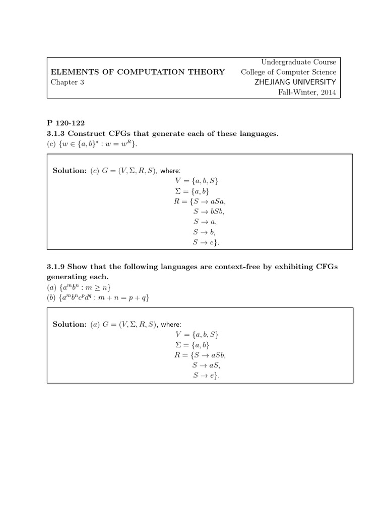 CH 3 | PDF | Mathematical Concepts | Formalism (Deductive)