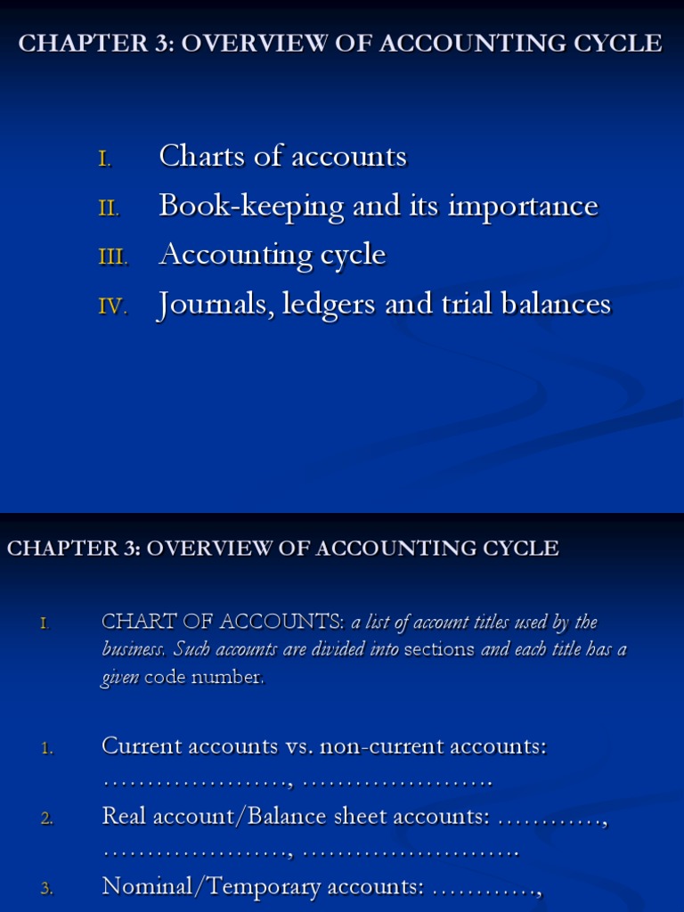 Accounting Cycle Overview and Practices | PDF | Debits And Credits ...