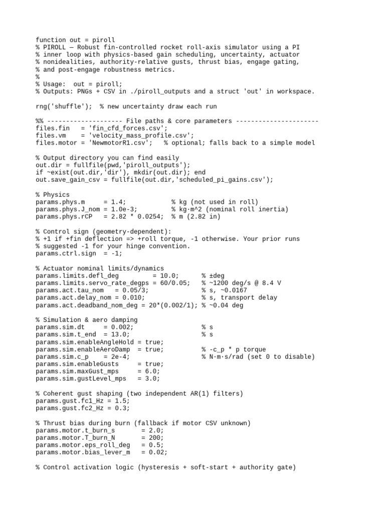 Piroll | PDF | Motion (Physics)